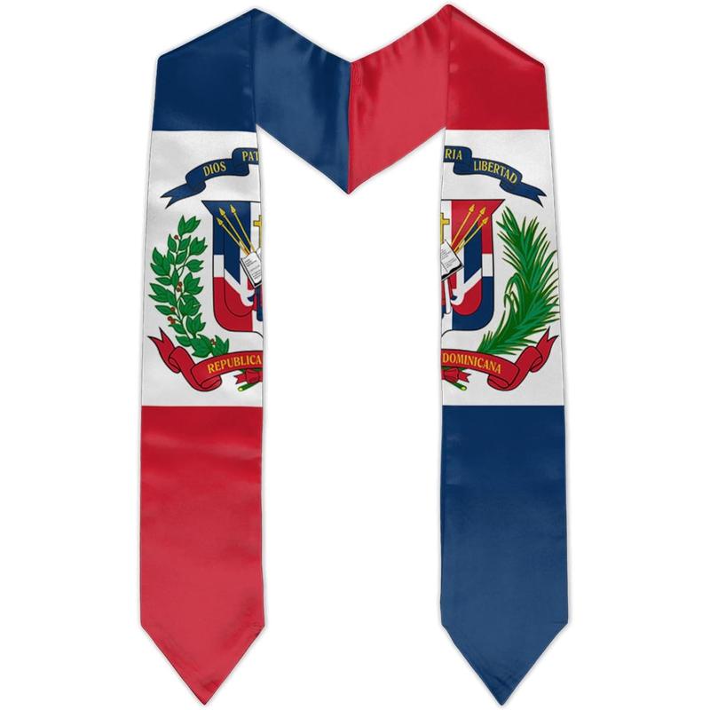 Unisex Flag Graduation Stole Flag Graduation Sash Stole for Graduation ...