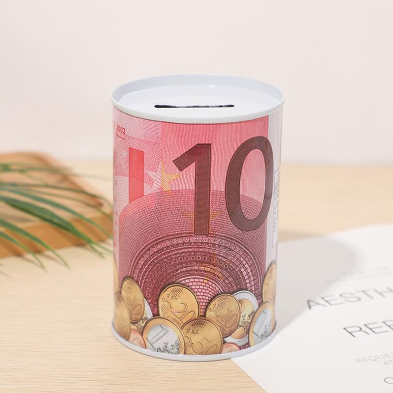 Tabung Duit Bank Syiling Euro, Reka Bentuk Comel, Tahan Lama - TikTok ...