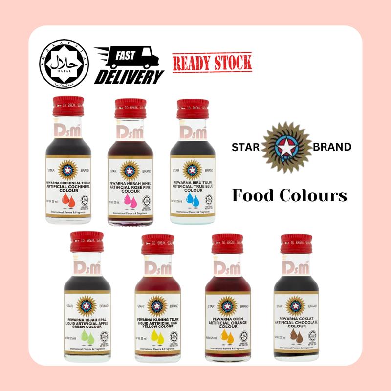 Ready Stock - DSM - Star Brand Food Artificial Colorings 25m - TikTok ...