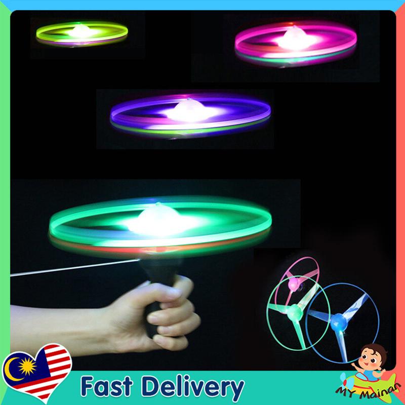Spinning Flying Toy Luminous UFO LED Light Flash Toy for Kids - TikTok ...