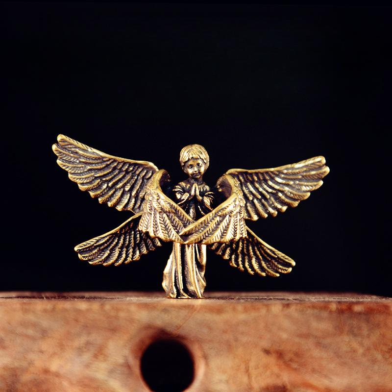 New Seraphim pure brass ornaments creative retro office desktop ...