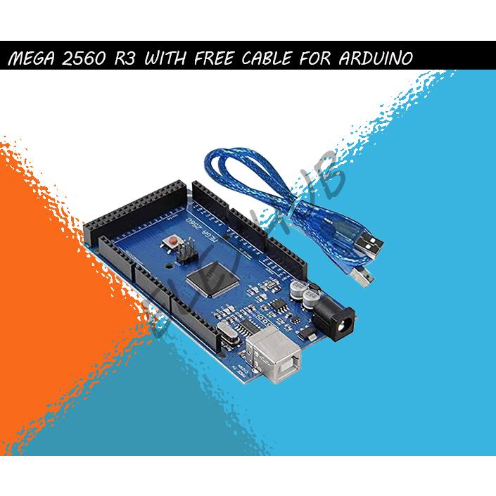 MEGA 2560 R3 WITH FREE CABLE FOR ARDUINO - TikTok Shop Philippines