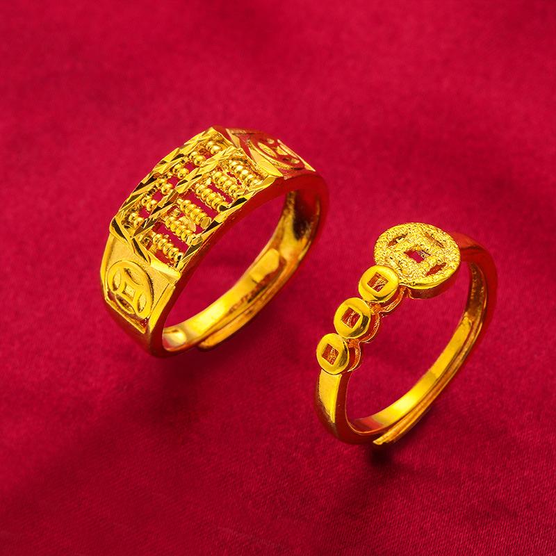 Cincin Emas Asli, Reka Bentuk Abakus Bulat (Seng Pua), Cinci - TikTok ...