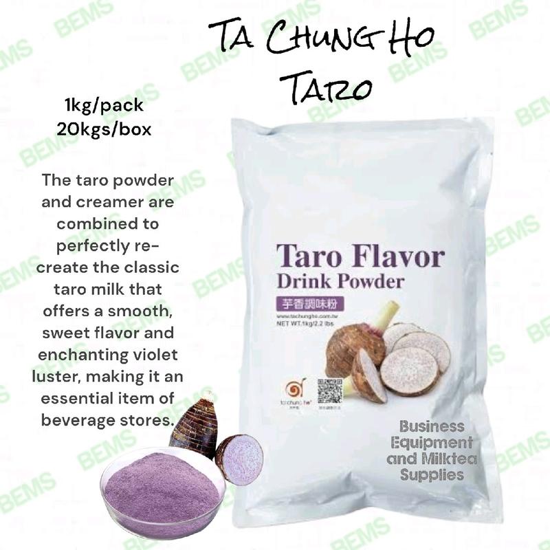 Ta chung ho Premium Taro flavor powder for milktea frappe tachungho ...