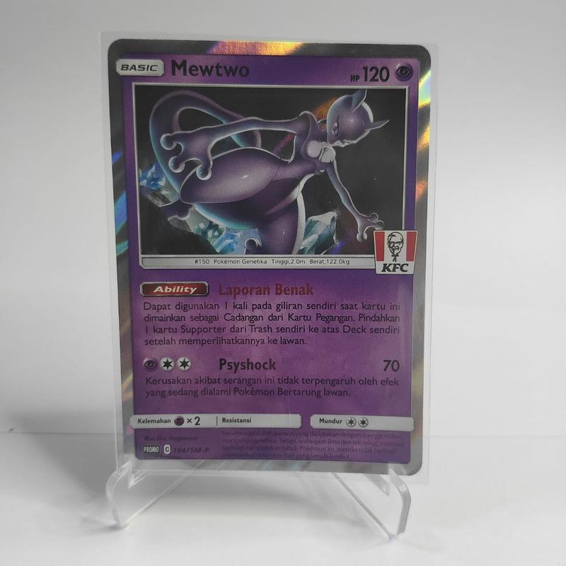 Mewtwo Promo KFC Kartu Pokemon - Shop | Tokopedia