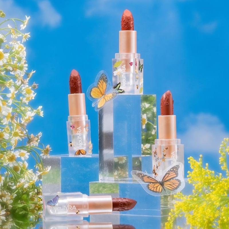 BeauTyra Meow Meow Lip Kit | Mariposa Lipstick - TikTok Shop Malaysia