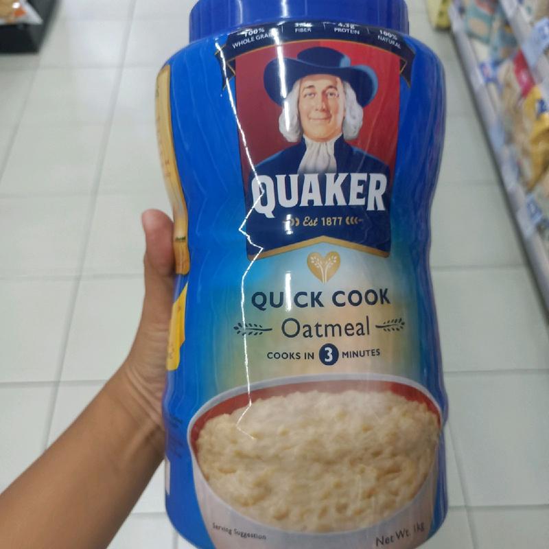 Quaker Instant Oatmeal 1 kilogram Muesli Food Breakfast Protein ...