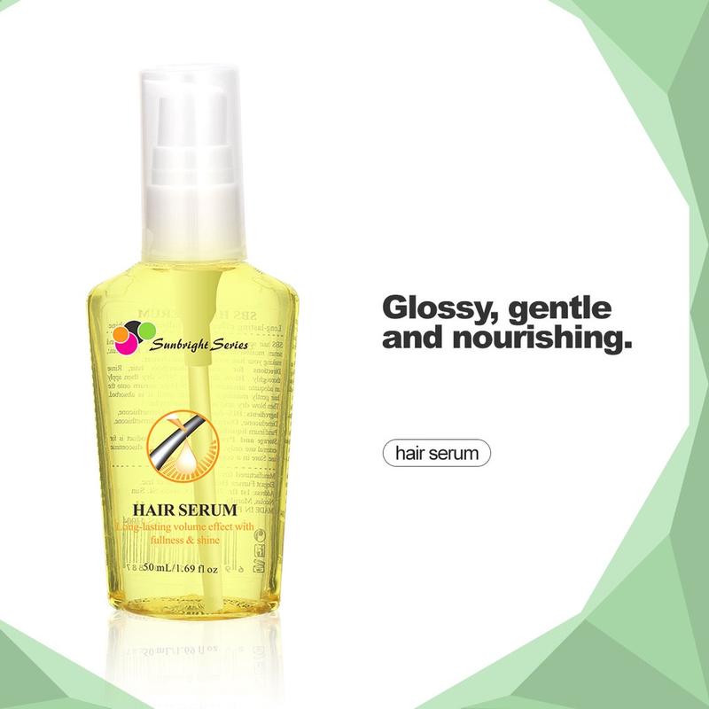Sunbright Hair Serum, Hair Essence Repair Dry Frizzy Hair heat - TikTok ...