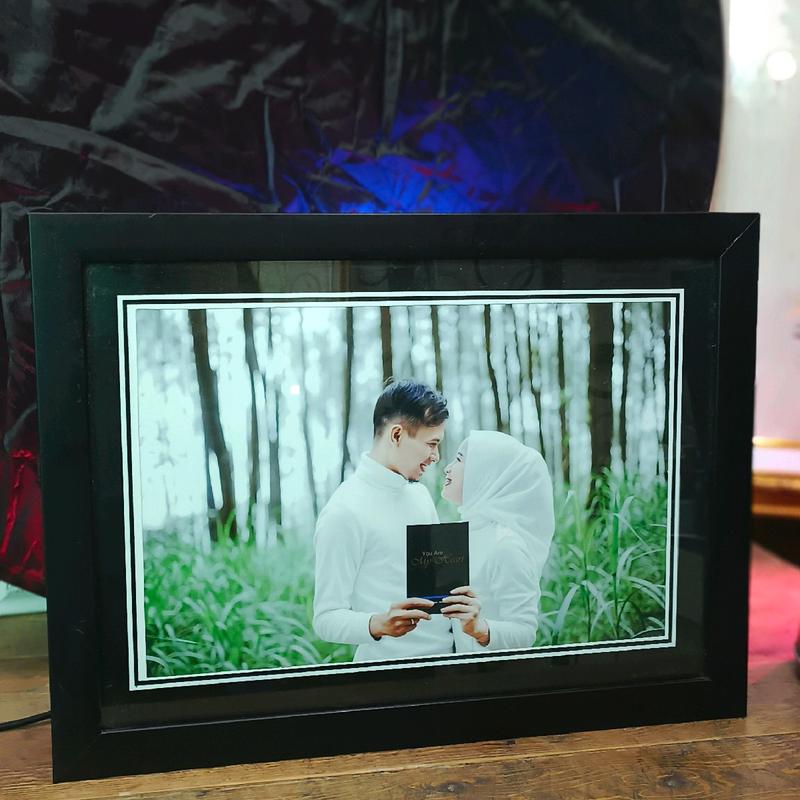 pigora minimalis hitam ukuran 10rs + cetak foto - Shop | Tokopedia