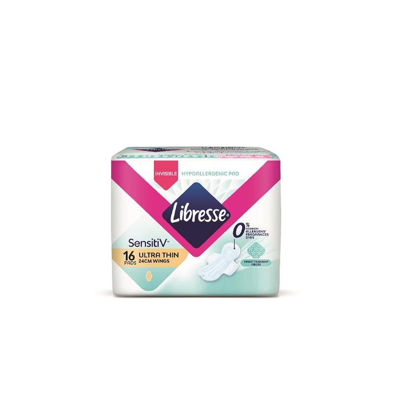 LIBRESSE SensitiV Ultra Thin Wing 24cm 16s - TikTok Shop Malaysia