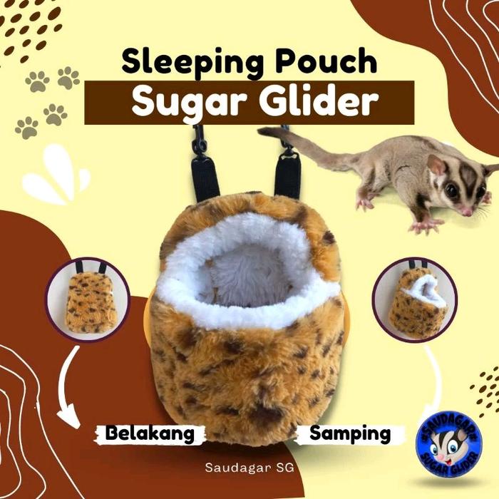 Jual Sleeping Pouch Sugar Glider Model Pocket/Tempat Tidur Sugar Glider ...