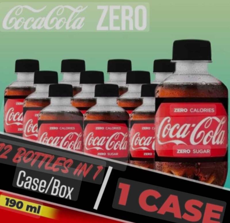 Coca-Cola Coke Zero Swakto Original Taste 190ml (12 pcs) Beverage - TikTok Shop Philippines