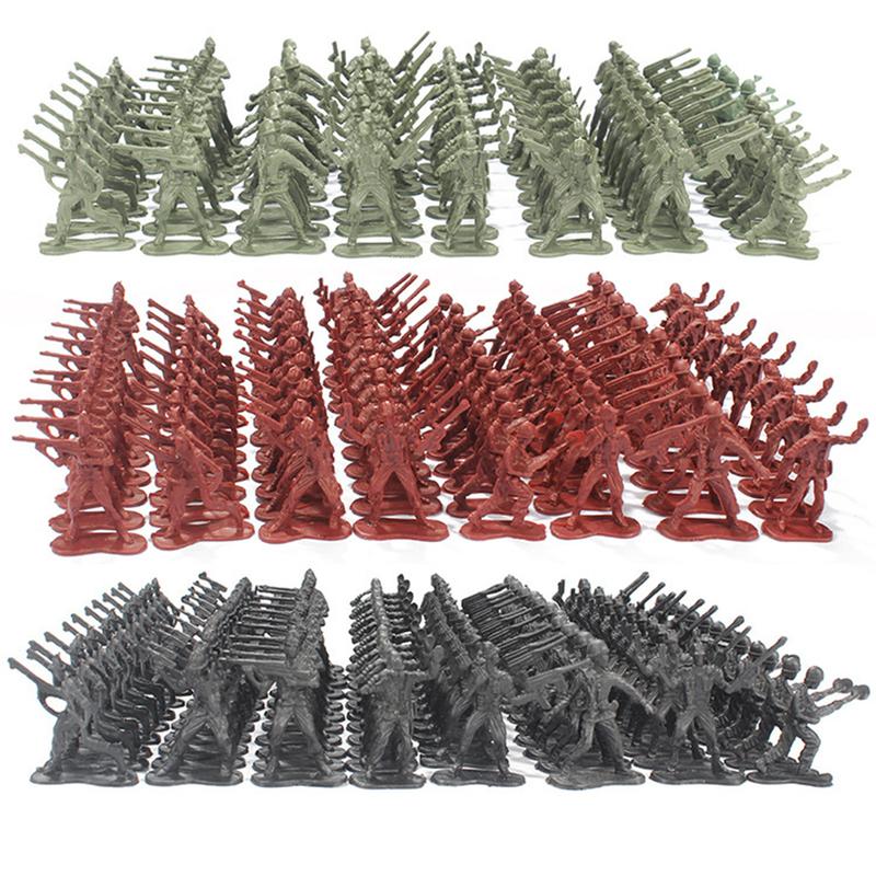 Model Askar, Xinxuanhe, 100Pcs, Mainan Lelaki Tentera, Set Mainan ...