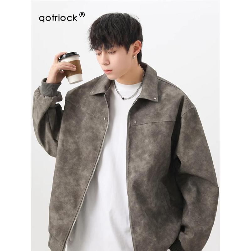 Kot Kulit, Gaya Retro Amerika, untuk Lelaki, Fesyen Baru Musim - TikTok ...