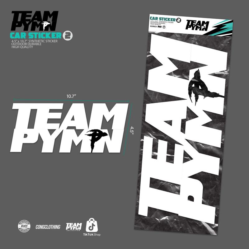 Team Payaman Car Sticker - Cong Clothing - TikTok Shop Philippines