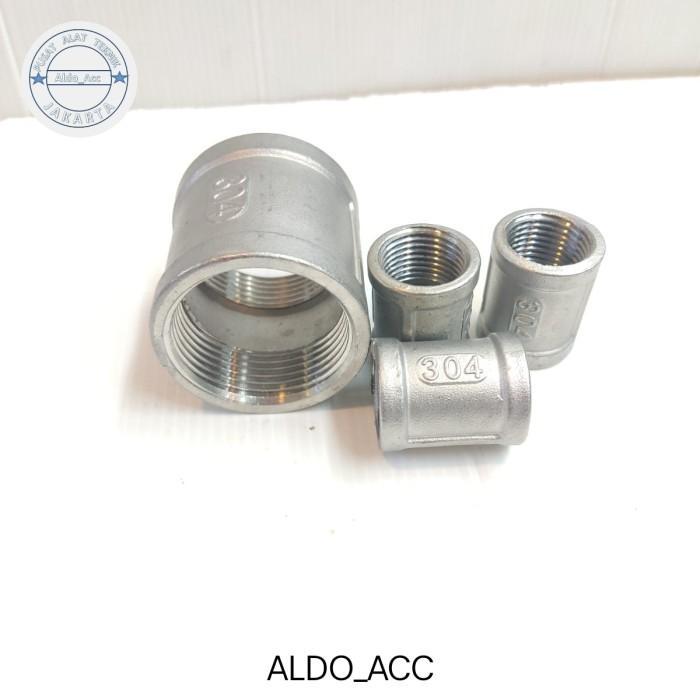 Socket Stainless SS304 Drat 1/4" inch / socket bended SS 304 - Shop ...