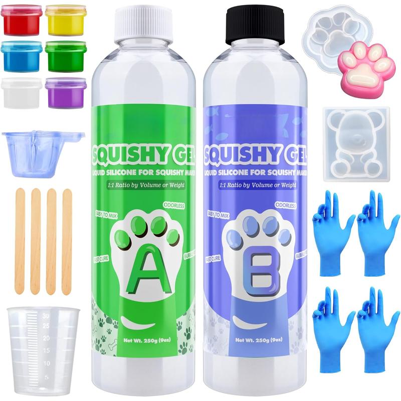 for Taba Squishy Kit, 18oz Fast Cure Liquid Squishy Maker with - TikTok ...