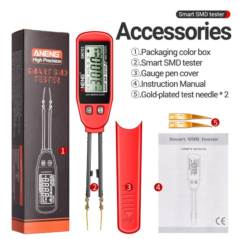 Digital Smart SMDTester Intelligent Diode Continuity Resistors - TikTok ...