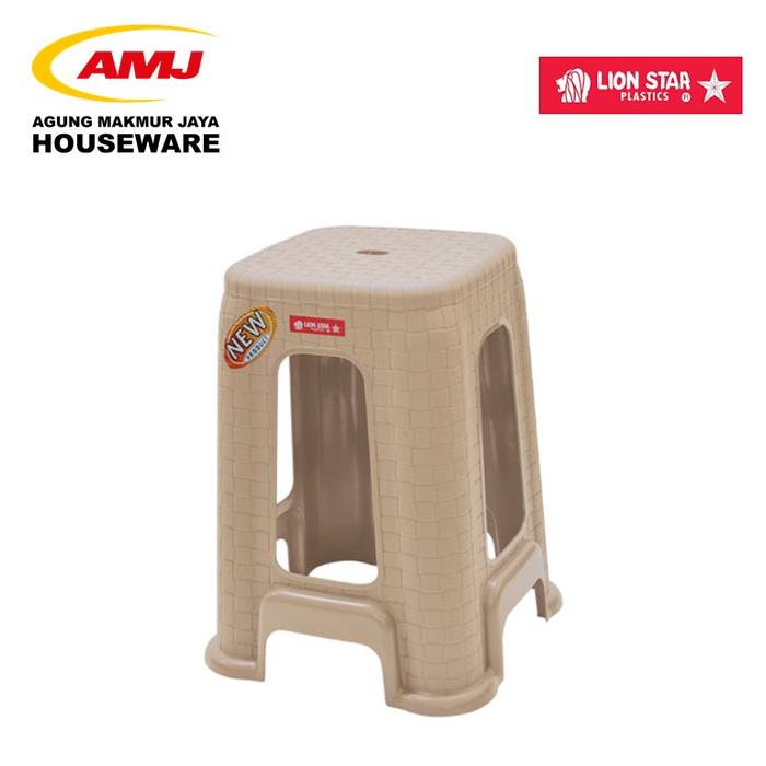 Jual SATIN HIGH STOOL BANGKU TINGGI LION STAR - - - Kab. Bekasi - AMJ ...