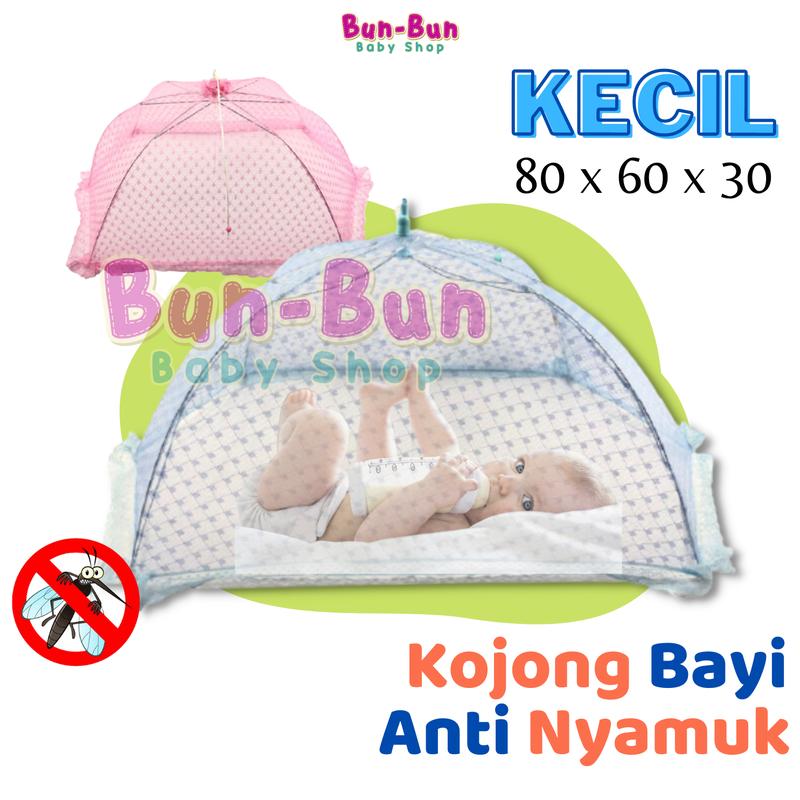 Kojong Bayi Kelambu Perlengkapan Tidur Baby Newborn Baru Lahir New born Kerodong Kasa Anti ...