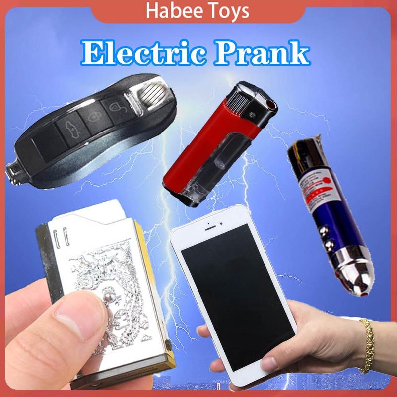 Prank Electric Shock Phone Model Tricky Shock Toy Flashlight - TikTok ...