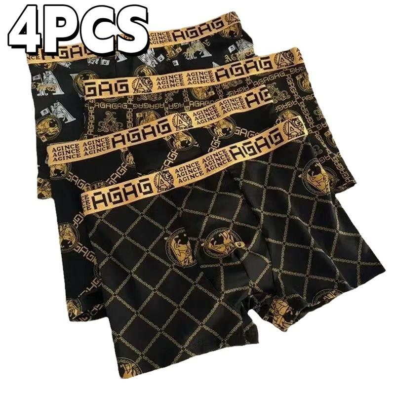 Peninju Lelaki, Set 4Pcs, Seluar Dalam Cepat Kering, Berceta - TikTok ...