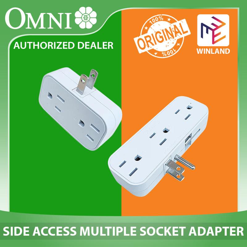 Omni by Winland Side Access Multiple Socket Adapter 4 Gang / - TikTok ...