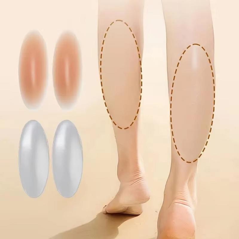 2pcs Versatile Silicone Contouring Calf Pads Anti-Slip Invisible ...