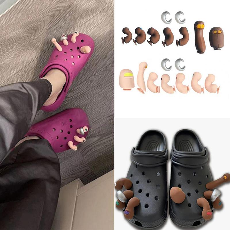 Aksesori Hiasan Kasut, Jari Kaki 3D, Untuk Crocs, Hiasan Kasut - TikTok ...