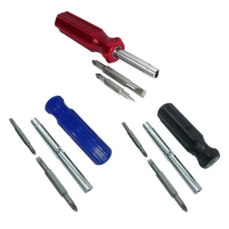6 in 1 Multifunctional Screwdriver Kit Phillips Reversible Screwdriver ...