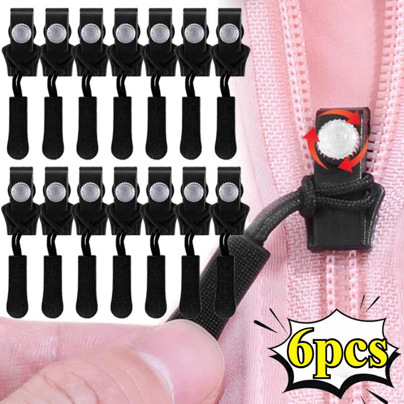 1/3/6pcs Universal Zipper Repair Kit Detachable Zipper Slide - TikTok ...