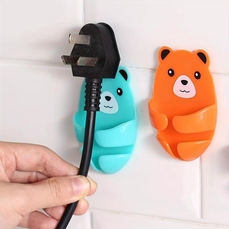 Pendakap Soket Kuasa Lekap di Dinding Beruang Kartun, Set 4pcs ...
