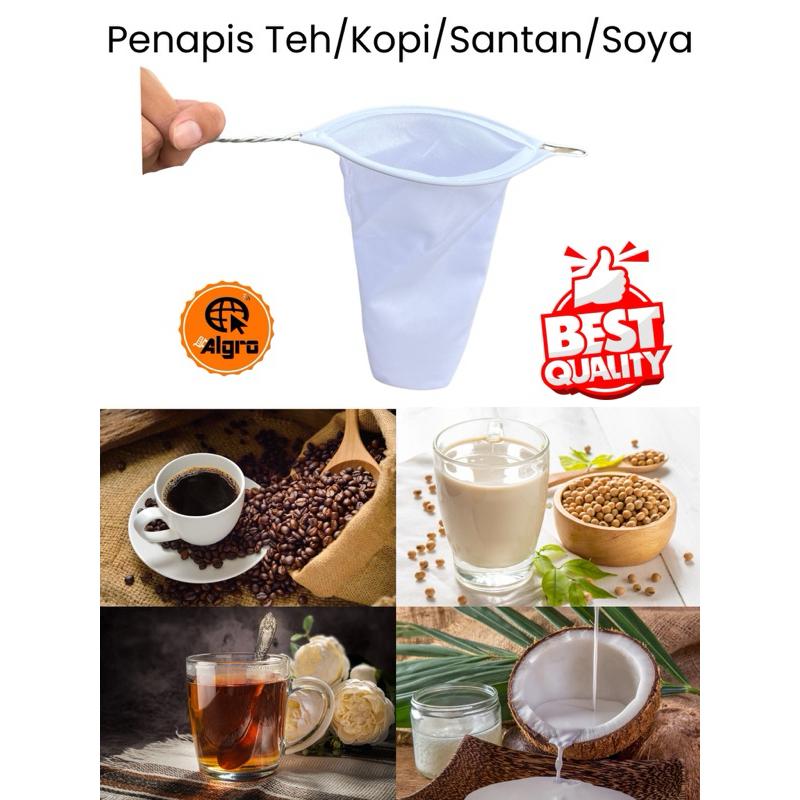 Penapis Penuras Kopi Tapis Teh Air Soya Tebu Santan Coffee Tea - TikTok ...