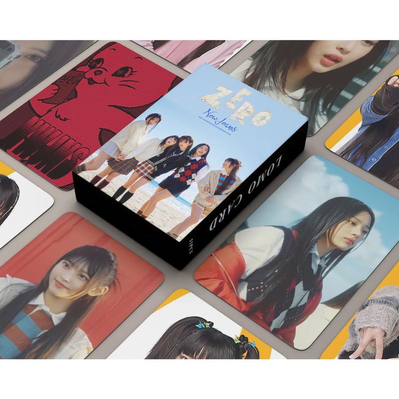 55pcs/box NEWJEANS Laser Hologram Lomo Cards GET UP New Albu - TikTok ...