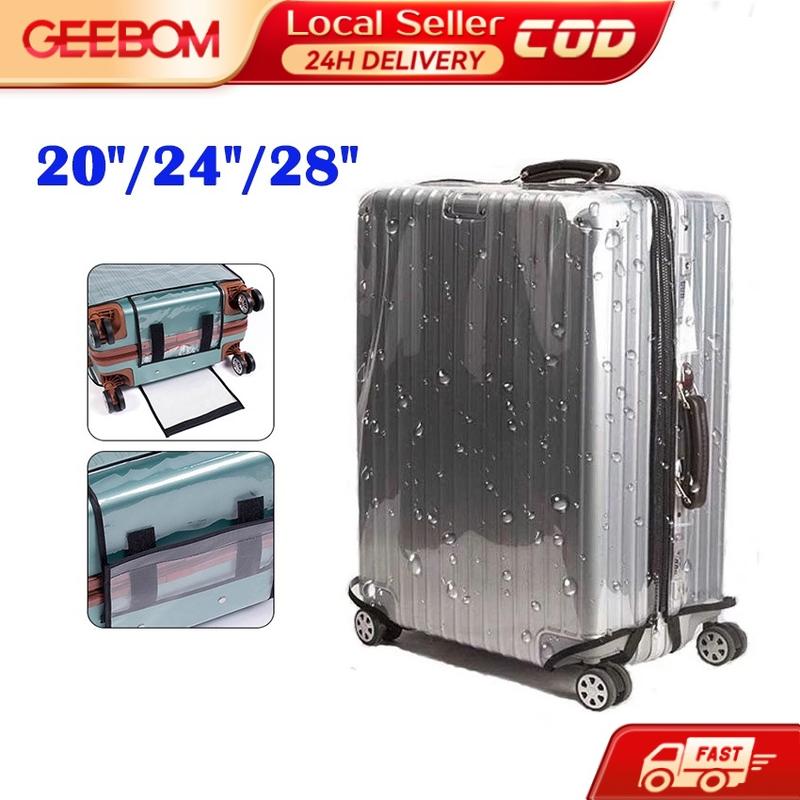Luggage Protector Thicken Pvc Waterproof Trolley Suitcase Dust - TikTok ...