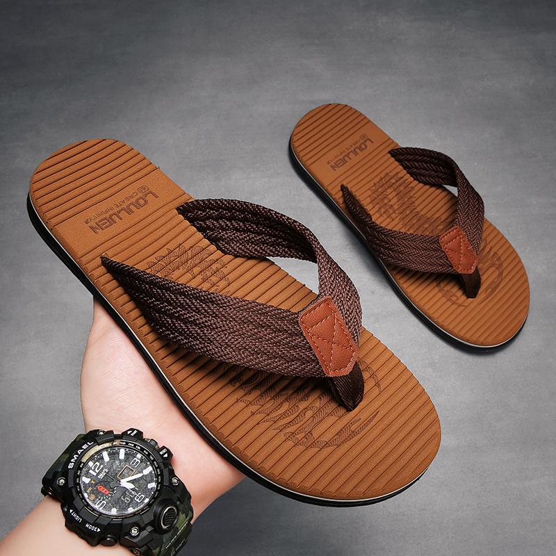 Men Summer Beach Slippers Men Fashion Breathable Hot Sale Casual Men ...