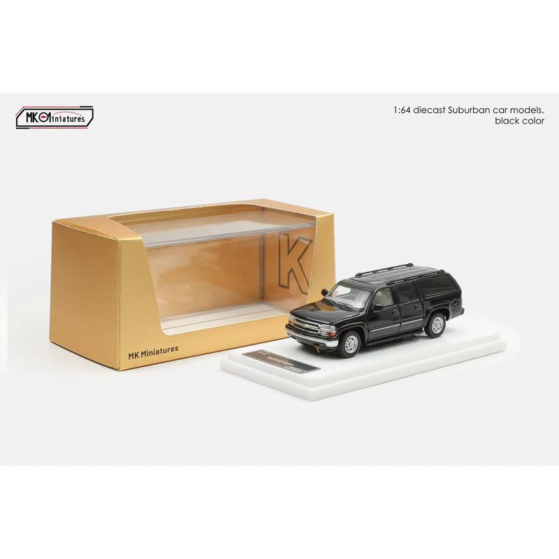 MK Miniatures 1:64 2003 Suburban Black /Red Diecast Model Car - TikTok ...