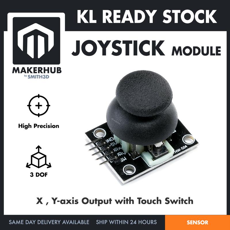 Joystick Module X Y Z axis 5 Pin Analog Joy Stick Controller - TikTok ...