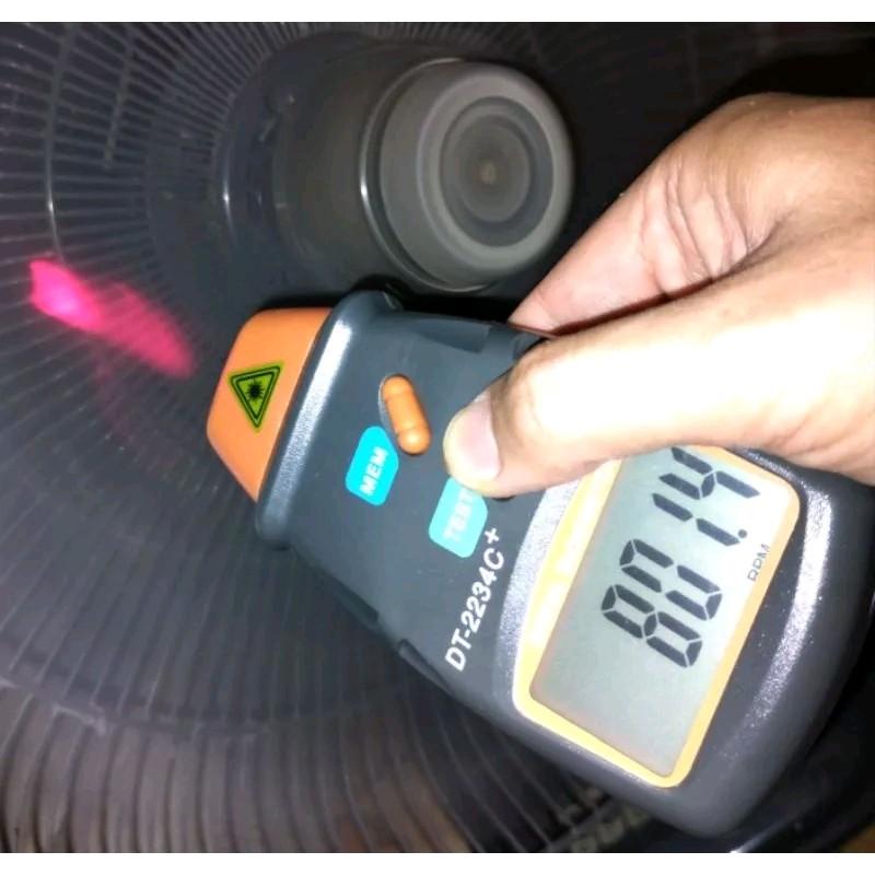 Laser RPM Tachometer Meter Rotate Tacho Ukur Kelajuaan Pusingan ...