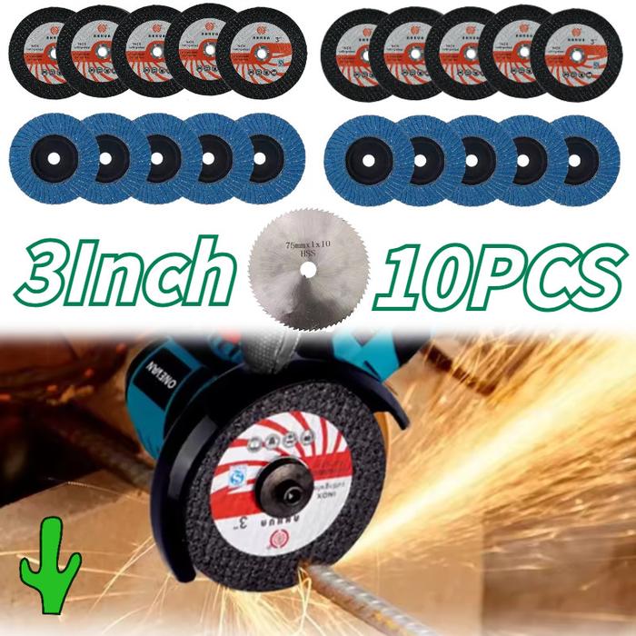 Promo 3 Inch/10pcs Amplas Susun Flexibe Masayuki 3 Inch Flexible Flap ...