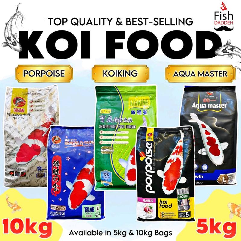 Koiking Growth Fish Food 5kg Aquamaster Porpoise - TikTok Shop Philippines