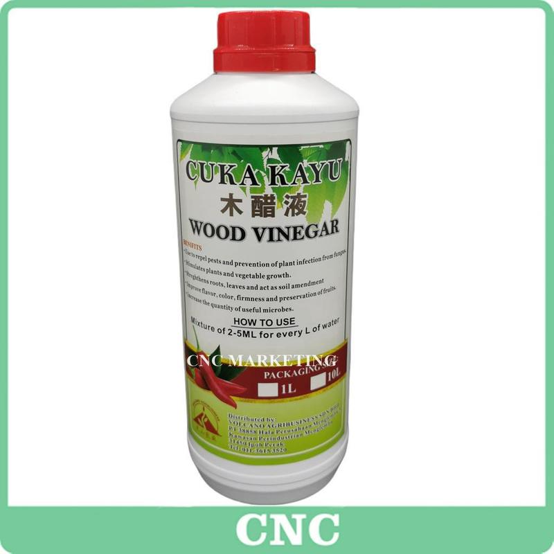 1L Wood Vinegar Cuka Kayu Racun Organic Organik - TikTok Shop Malaysia