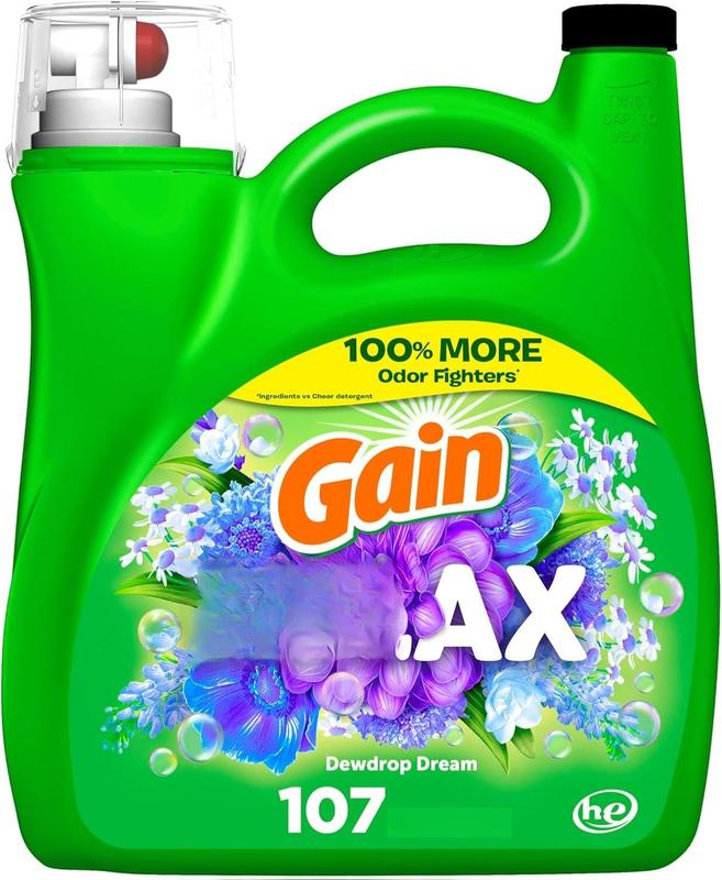 Liquid Laundry Detergent, Relax, HE Compatible, 154 fl oz - TikTok Shop