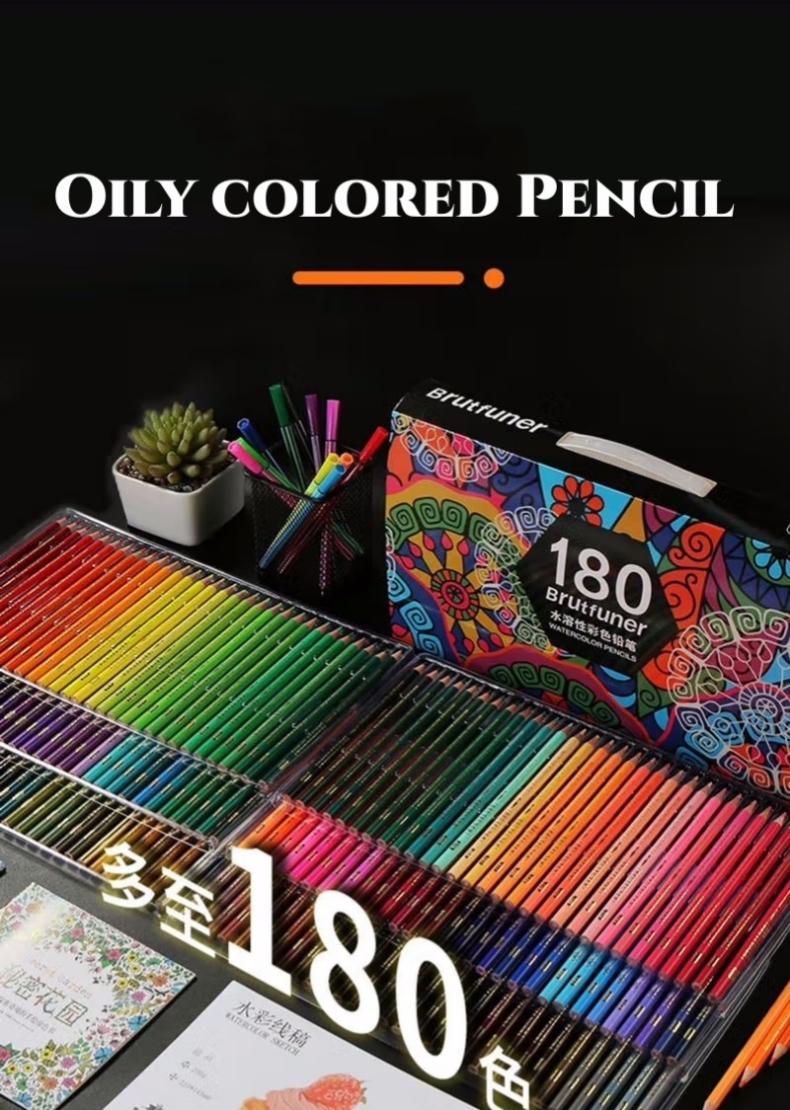 MW Brutfuner 48/72/80/120 Color Pencil Set Art Drawing Colored Pencils ...