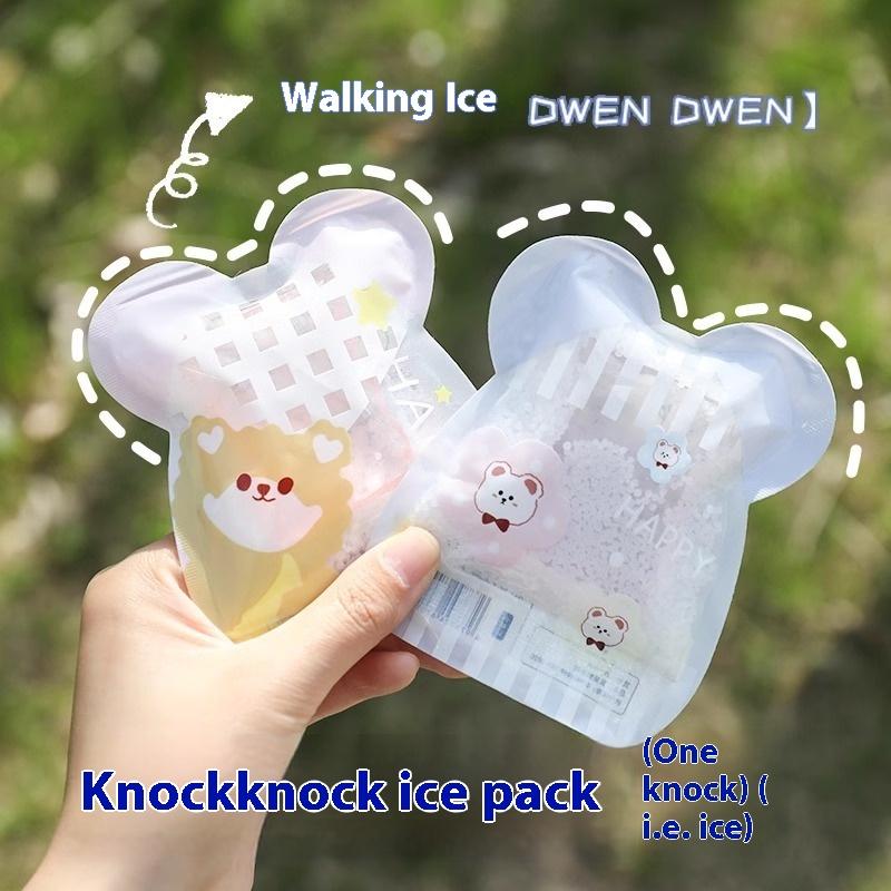 Separator Ice Pack Summer Portable Cooling Gel Sheet Cute Cartoon ...