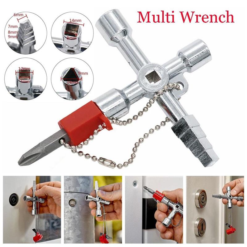 Multifunctional With Bits Elevator Key Wrench Cross Switch Wrench ...