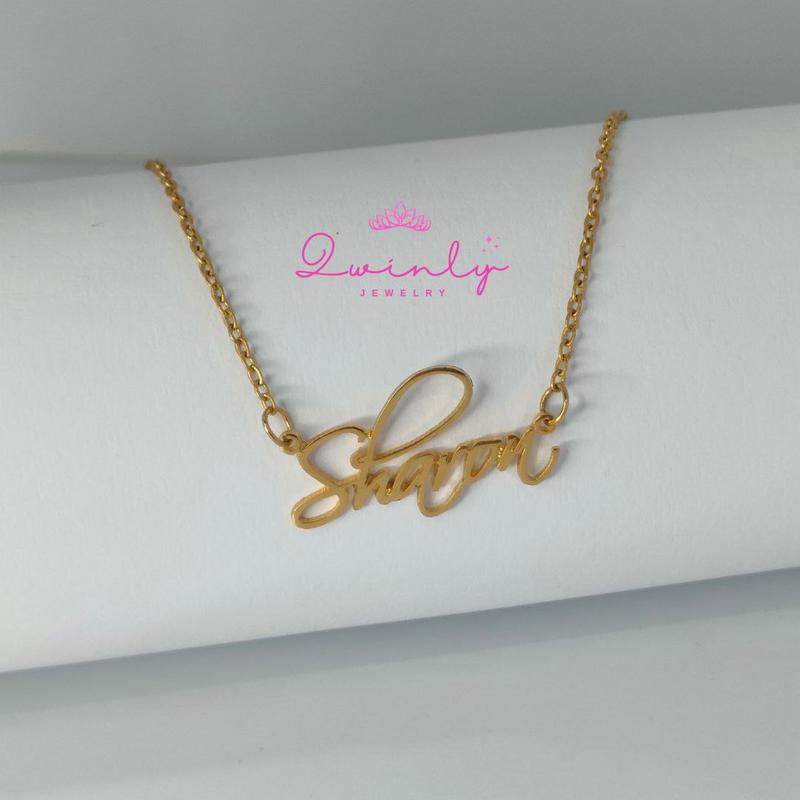 Custom name necklace Fantasia chain - TikTok Shop Philippines