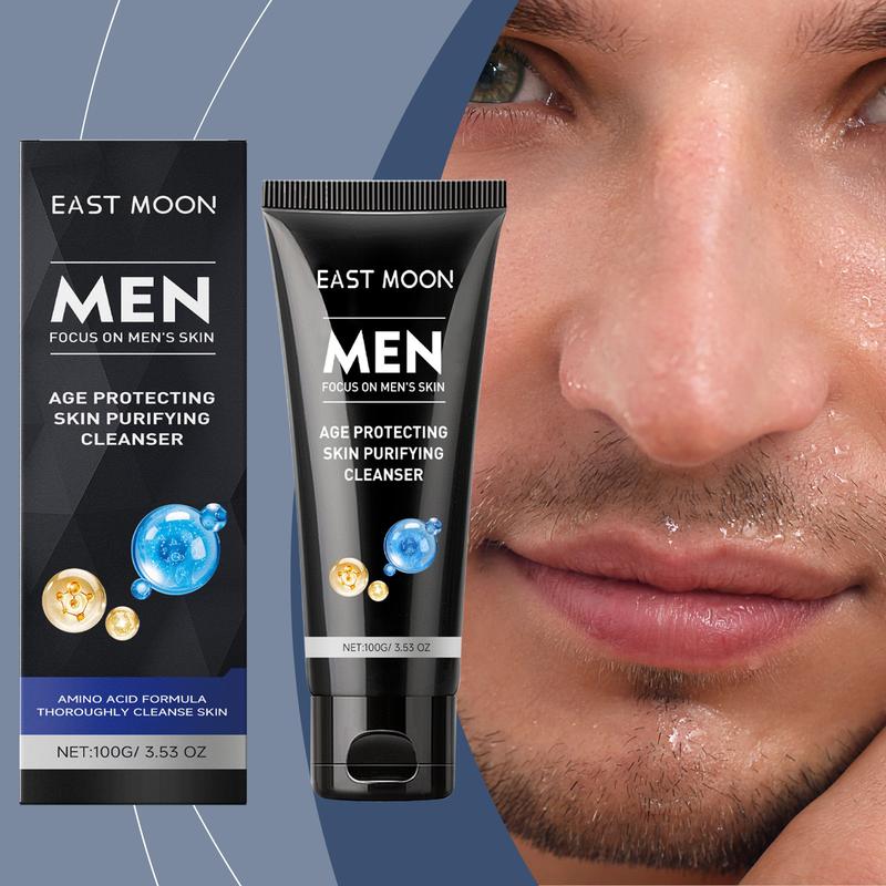 East Moon Men's Facial Cleanser Men's Face Nourishing Moisturizing ...