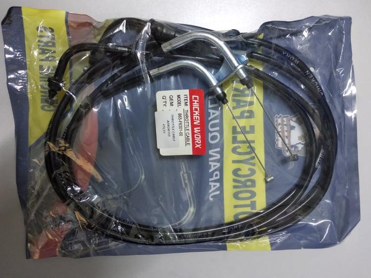 chicken worx THROTTLE CABLE fit for AEROX 155/DIO/ MIO i 125/MIO ...