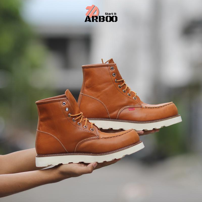 PROMO SEPATU SAFETY BOOT REDWING 8.inci SEPATU KULIT MAHAL KULIT - Shop ...